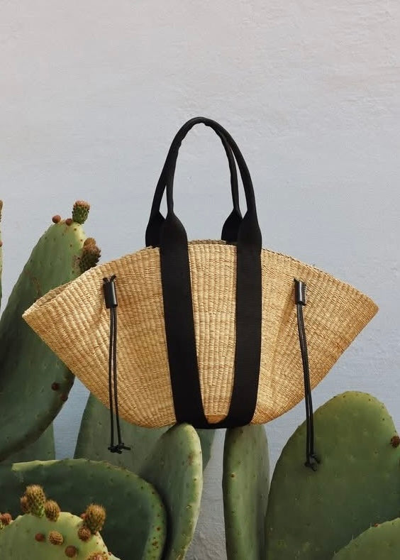 Panier Muuñ So - Natural - Black Handles summer 25
